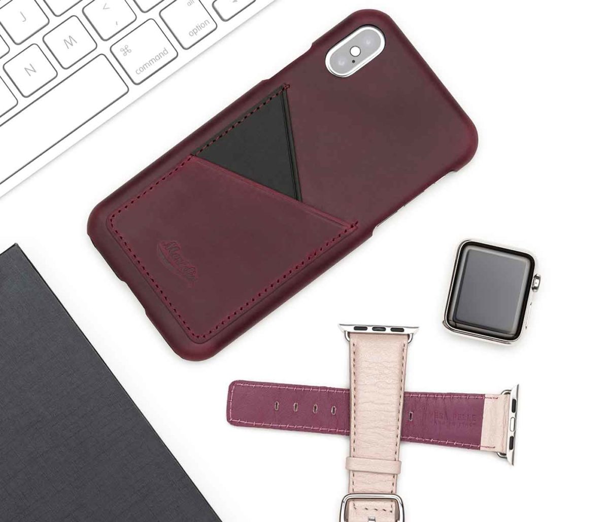 Grapewine : iPhone Premium Leather case | Meridio Band