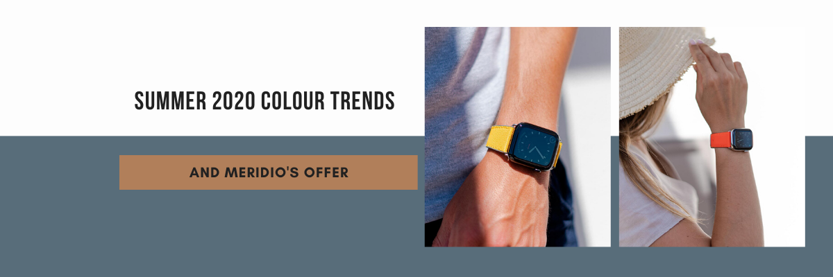 Summer 2020: 12 colour trends for your Apple watch