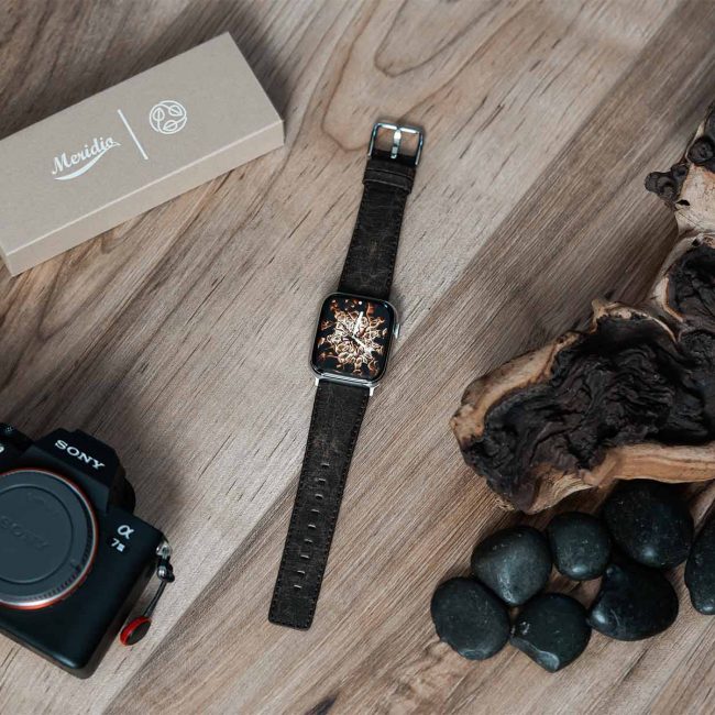 Volcanic Land Apple Watch eco friendly band | Meridio